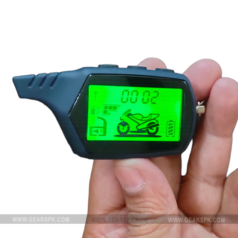 CK 2 Way LCD Anti Theft Security System for Motorcycle Bike